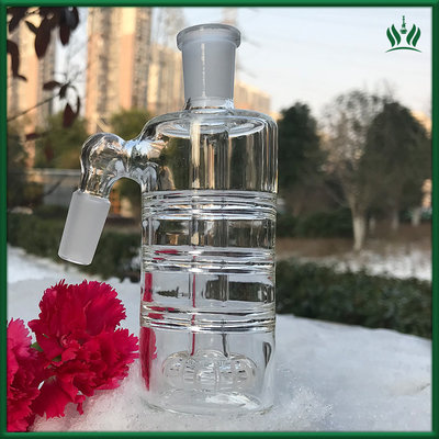 Showerhead Percolator Glass Bongs Accessories 45 Degree 14.4mm For Water Pipes