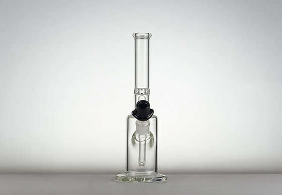 Mobius Glass Glass Beaker Bongs , Clear Recycling Hookah Tube In 18 Mm Female Joint