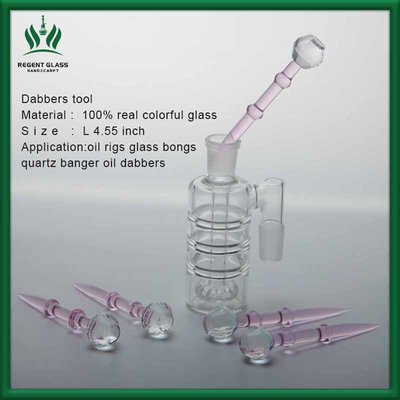 4.5 Inches Glass Bongs Accessories Dab Stick Carving Tool For Quartz Banger Nail