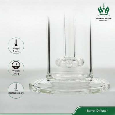 7 Inches Glass Water Bubblers Sheldon 3 In 1 Smoking Pipe Oil Rig Bong For Smoking