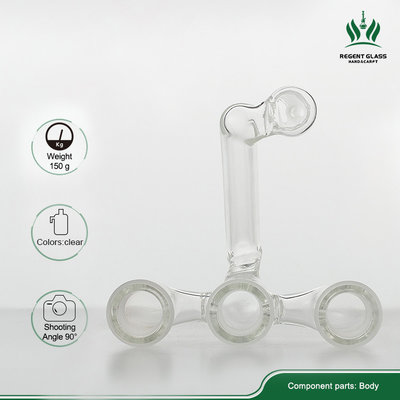 Reclaim Catcher Ash Catcher Glass Bongs Accessories Three Pronged 18mm Dropdown Adapter