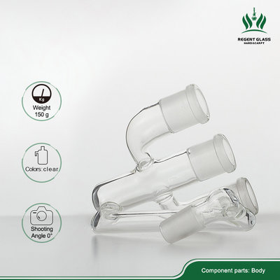 Reclaim Catcher Ash Catcher Glass Bongs Accessories Three Pronged 18mm Dropdown Adapter