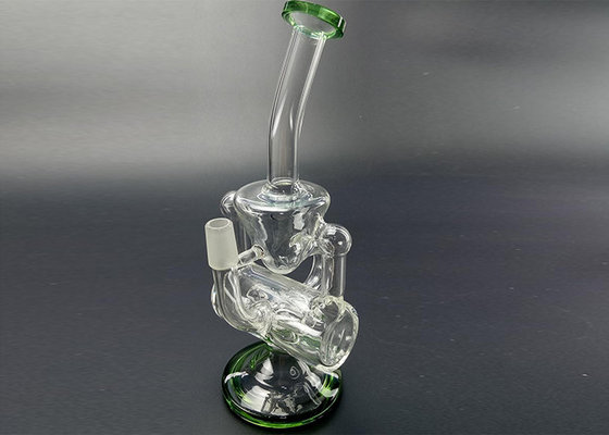 Inject Inline Glass Water Bubblers Bong Oil Rig Glass Hookahs Size Customized