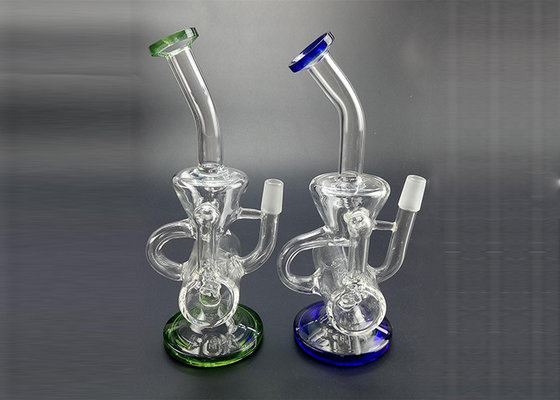 Inject Inline Glass Water Bubblers Bong Oil Rig Glass Hookahs Size Customized