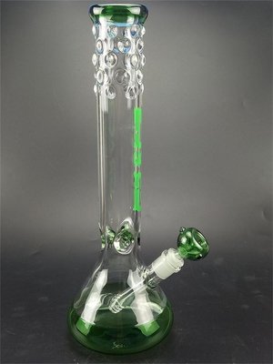 Speranza Beaker Glass Water Bongs Spoiled Green 7MM Thickness 18.8mm Female Joint