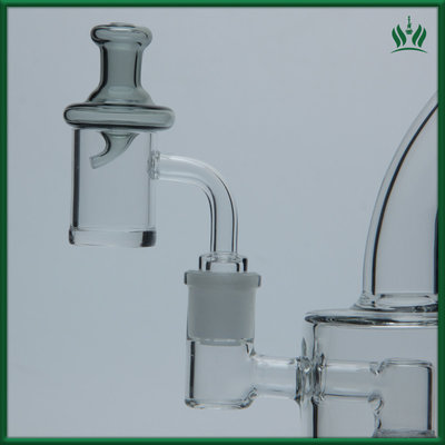 6 Inches Black  Mini Toro Glass Water Bongs With Body,Quartz  Banger And Quartz Cap