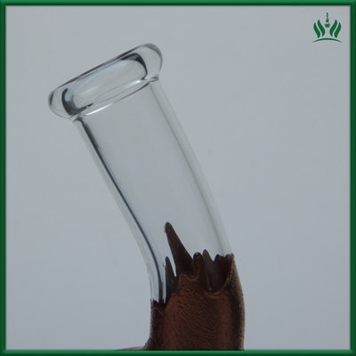 Copper Plating Glass Water Bongs 9 Inches Universal With Cross - Crystal Recycler