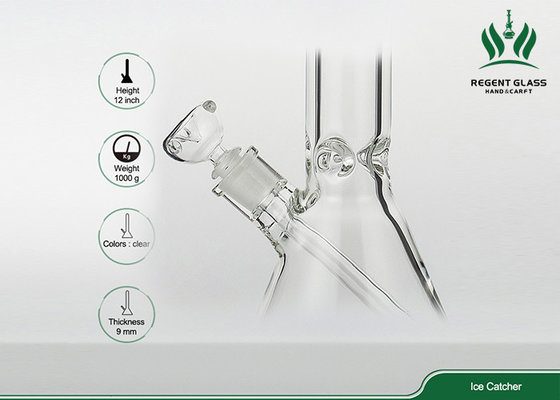 Classic Smoking Glass Water Bongs 12 Inches 9MM Thickness With Detachable Stem