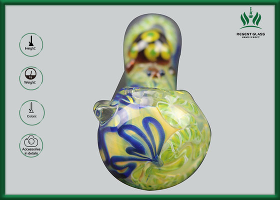 Hand Bowl Small Size Glass Smoking Pipes Customized Shape 0.5cm Glass Thickness