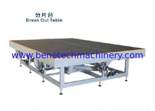 Air Cushion Table for Separating/Cutting of Glass, glass table, glass cut table