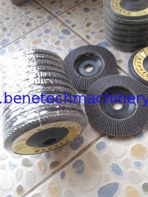 Flap disc, Flap disc for glass