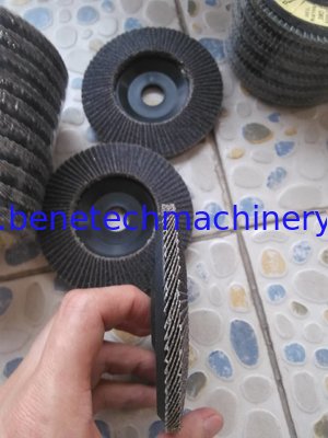 Flap disc, Flap disc for glass