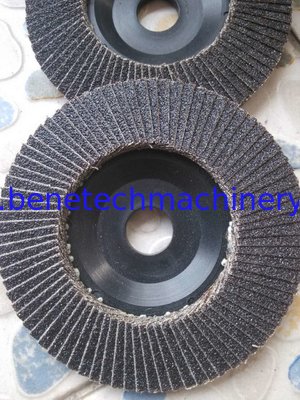 Flap disc, Flap disc for glass