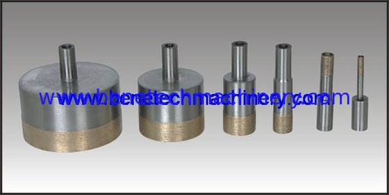 Straight shank drill bits length 65mm for glass drilling