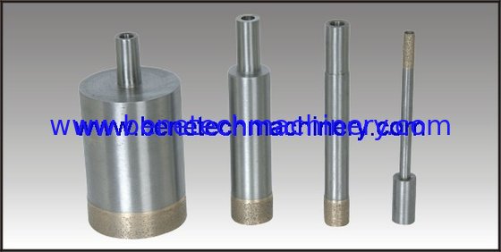 Straight shank drill bits length 65mm for glass drilling