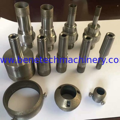 Straight shank drill bits length 65mm for glass drilling