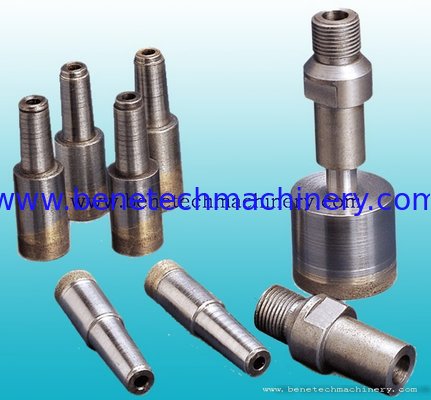 treaded head for core/Straight shank drill bits