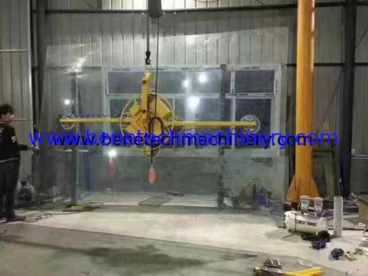 Glass Slewing Crane with suction cup