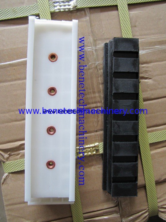 guaranteed 100% low price high quality front presser conveyor for chinese edging machine, spare parts for glass machine