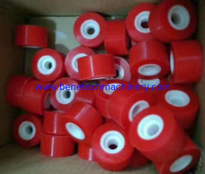 solid rubber wheel, PU wheels all types for glass machine