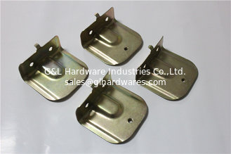 China custom metal stamping parts, Sheet metal stamping parts with galvanized plating supplier