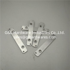 China aluminum brackets, Custom aluminum flat bracket for fastening supplier