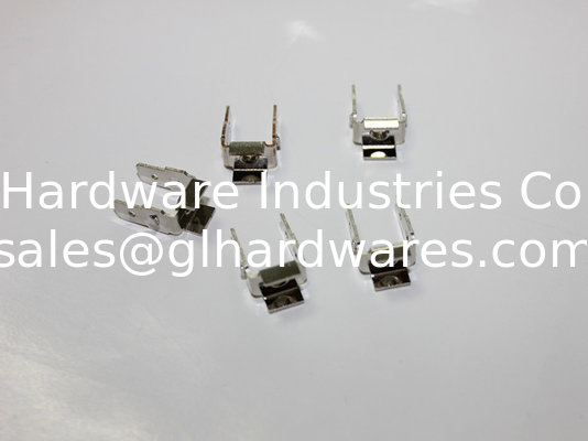 High precision small stamped metal part metal stamping spring contacts stainless steel contacts supplier