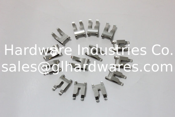 High precision small stamped metal part metal stamping spring contacts stainless steel contacts supplier