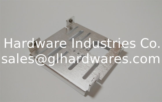 ROHS compliance aluminum stamping bracket camera bracket with natural color anodized supplier