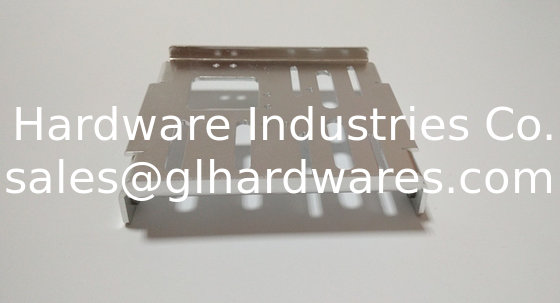 High precision aluminum alloy stamping brackets with clear anodization supplier