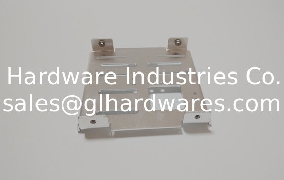 High precision aluminum alloy stamping brackets with clear anodization supplier
