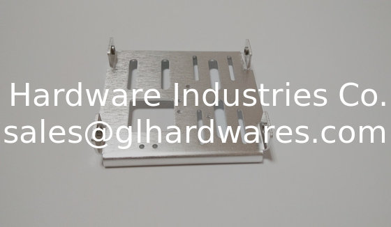 High precision aluminum alloy stamping brackets with clear anodization supplier