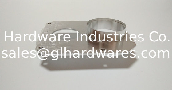High precision custom made aluminum stamping assembly with inserts supplier