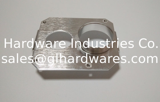 High precision custom made aluminum stamping assembly with inserts supplier