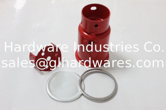 High precision powder coated welding assembly, steel deep drawn parts supplier