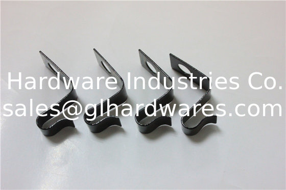 spring clip, spring steel clip, metal clips with black painting factory from China supplier