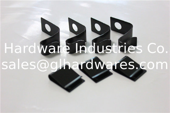 spring clip, spring steel clip, metal clips with black painting factory from China supplier