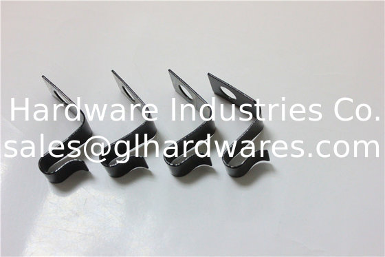 spring clip, spring steel clip, metal clips with black painting factory from China supplier