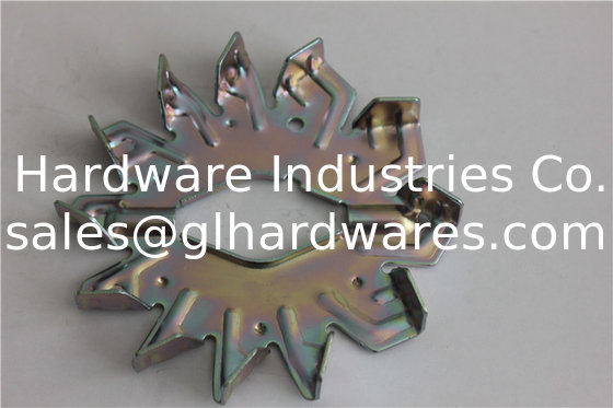 Custom metal stamping, Galvanized Steel Stamped Wide fan for Electric appliance supplier