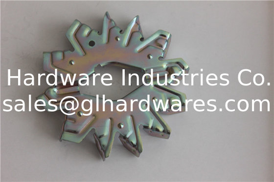 Custom metal stamping, Galvanized Steel Stamped Wide fan for Electric appliance supplier
