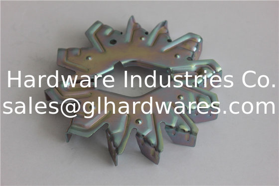 Custom metal stamping, Galvanized Steel Stamped Wide fan for Electric appliance supplier