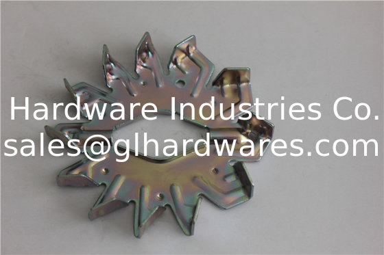 Custom metal stamping, Galvanized Steel Stamped Wide fan for Electric appliance supplier