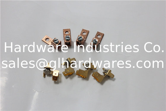 small electronic components, brass stamping parts for electric german socket parts supplier