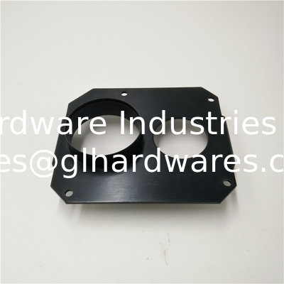 bracket, aluminum bracket, aluminum stamping bracket with black anodization supplier