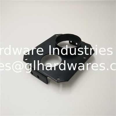 bracket, aluminum bracket, aluminum stamping bracket with black anodization supplier