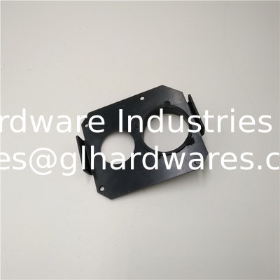 bracket, aluminum bracket, aluminum stamping bracket with black anodization supplier