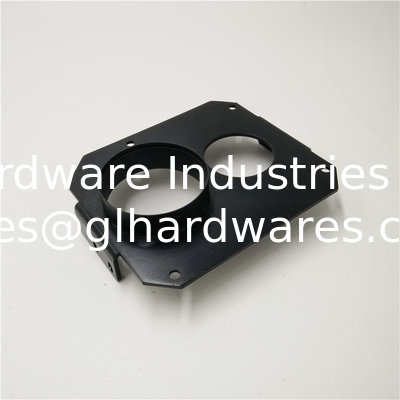 bracket, aluminum bracket, aluminum stamping bracket with black anodization supplier