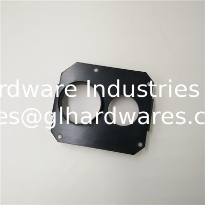bracket, aluminum bracket, aluminum stamping bracket with black anodization supplier