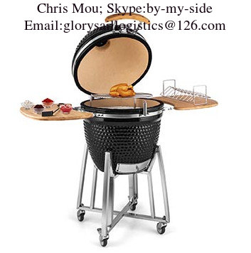 13''to23''Ceramic Charcoal Kamado BBQ Barbecue Grills Shipping Services