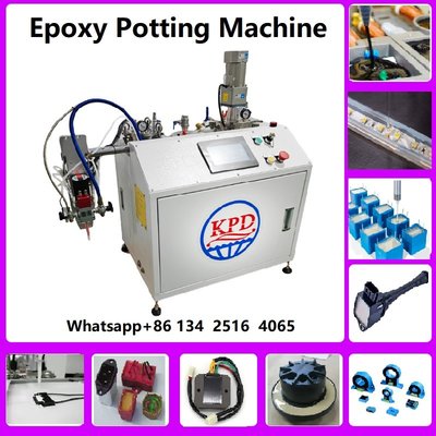 2 Part Bi-Component Ab Part Silicone Epoxy Polyurethane Glue Potting Machine
